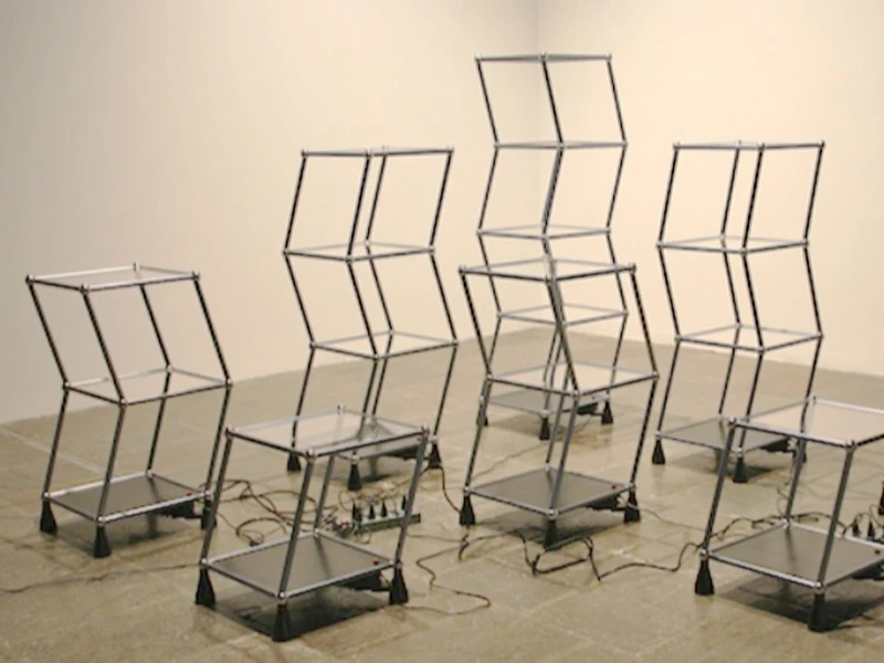 Dancing Display Shelf - Customizable 3 to 5 Layer Aluminum Alloy ...