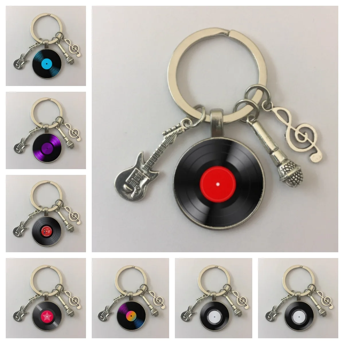 Hot Souvenir Lp Music Dj Vinyl Keychain With A Record Design Keychains ...