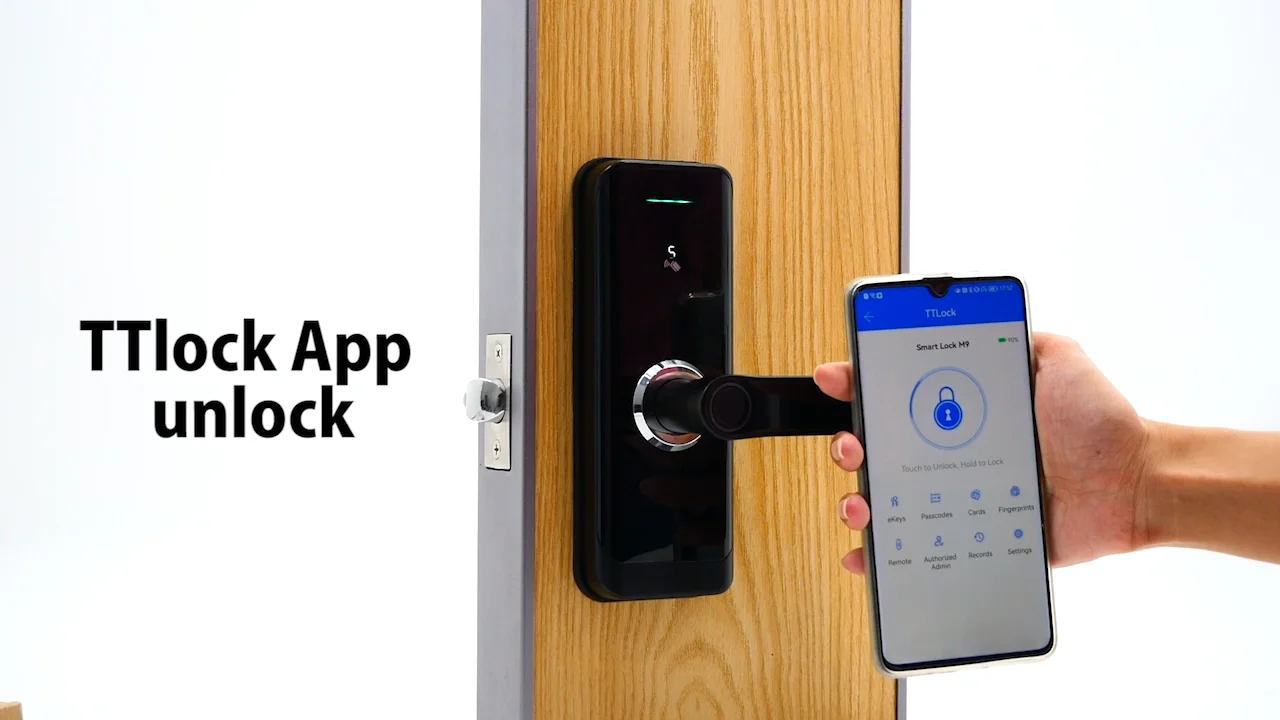 Tuya Smart Wifi Fingerprint Door Lock Smart Card Digital Ttlock App ...