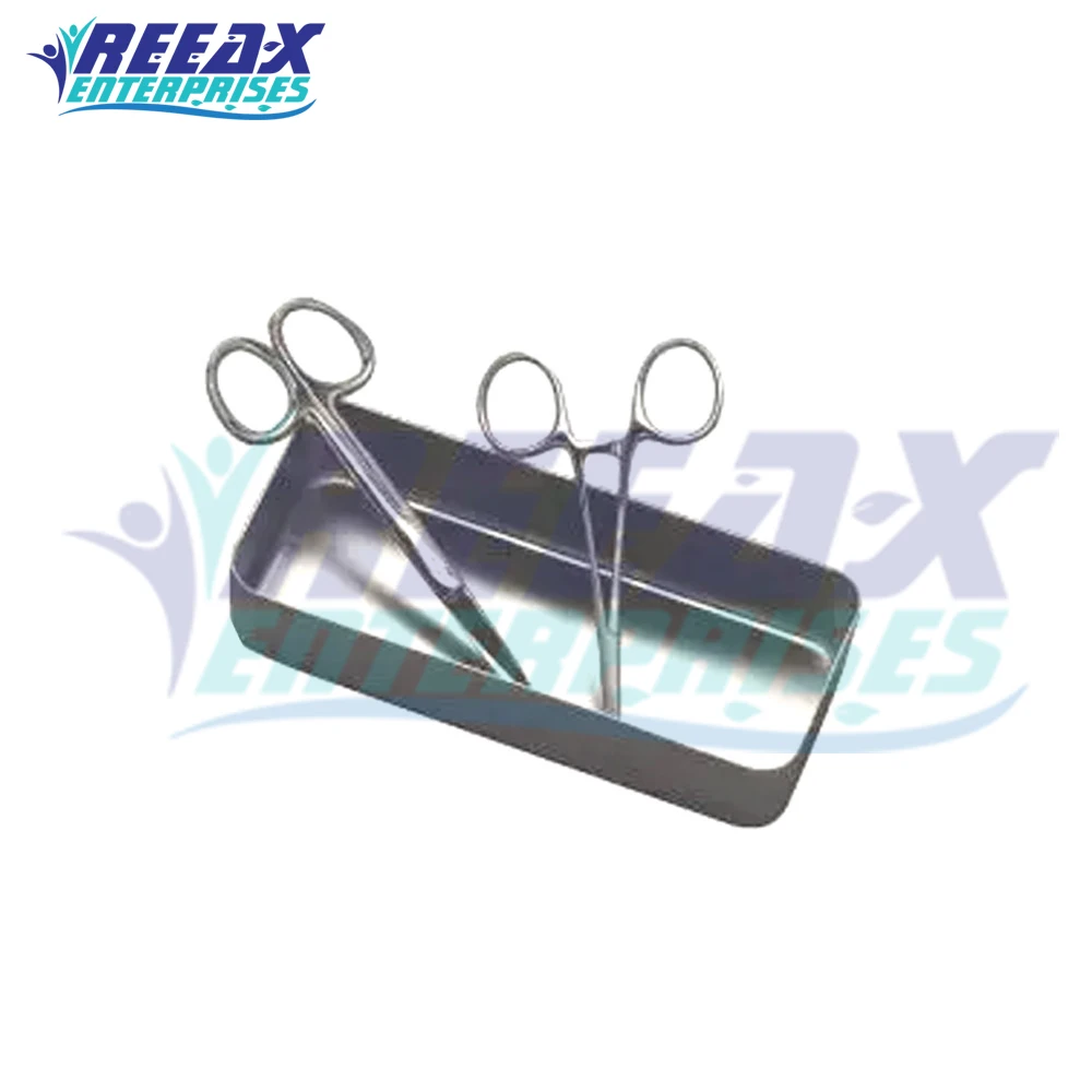 Bandage Suture Scissor Forceps Tray Set Use For Surgery Multi ...