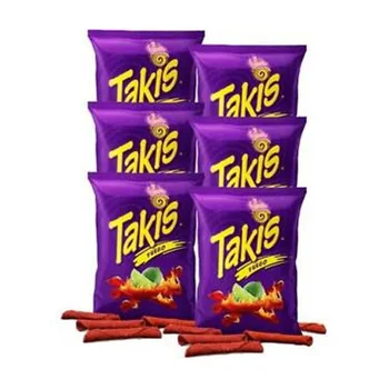 Takis Hot Chili Pepper And Lime Tortilla Chips Individual Packaged ...
