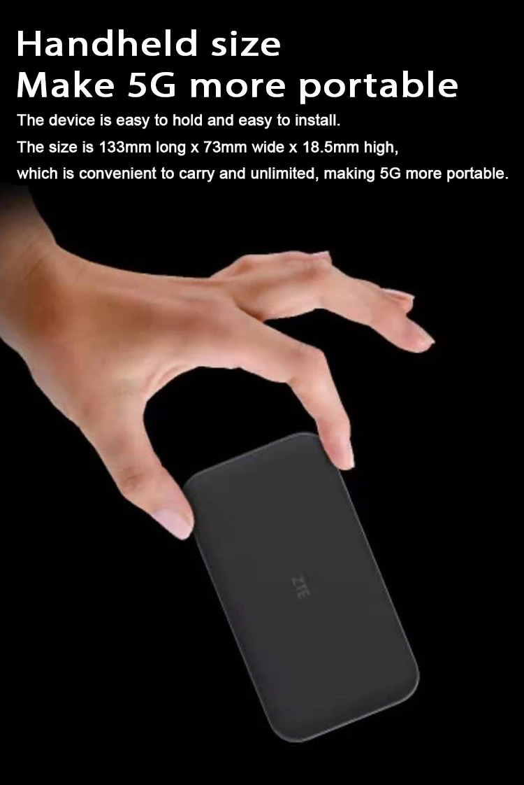 5g 4g Mifi Touchscreen High-speed 5g 2.52gbps Lte Cat 20 Power Bank ...