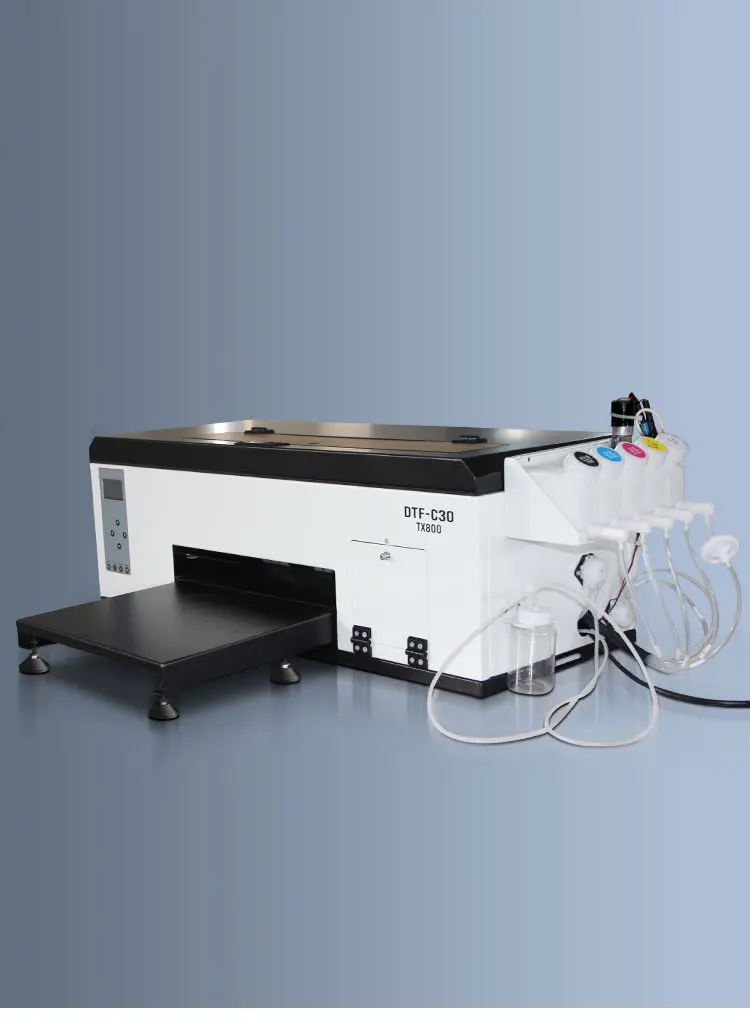 Direct To Film Printing Machine C30 Tx800 Xp600 Dtf Printer With White ...