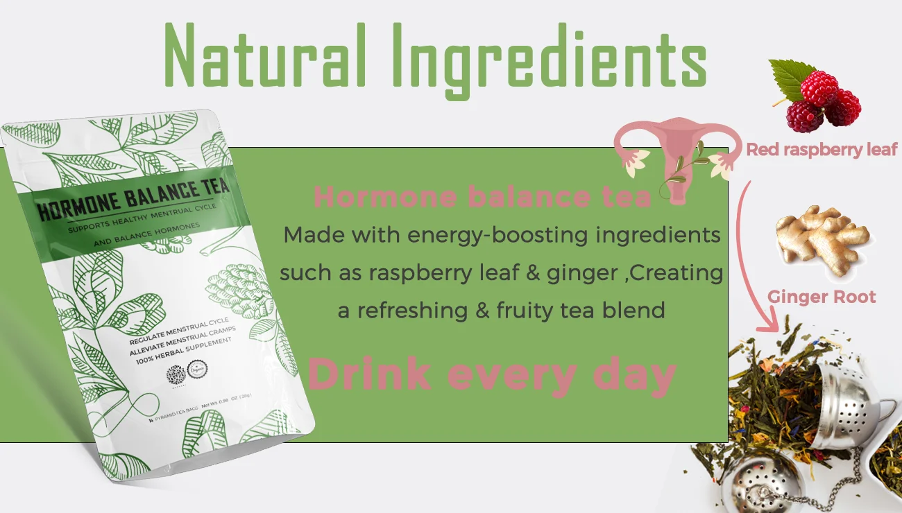 Customized Hormone Balance Tea Women's Tea Pcos - Buy Hormone Balance ...