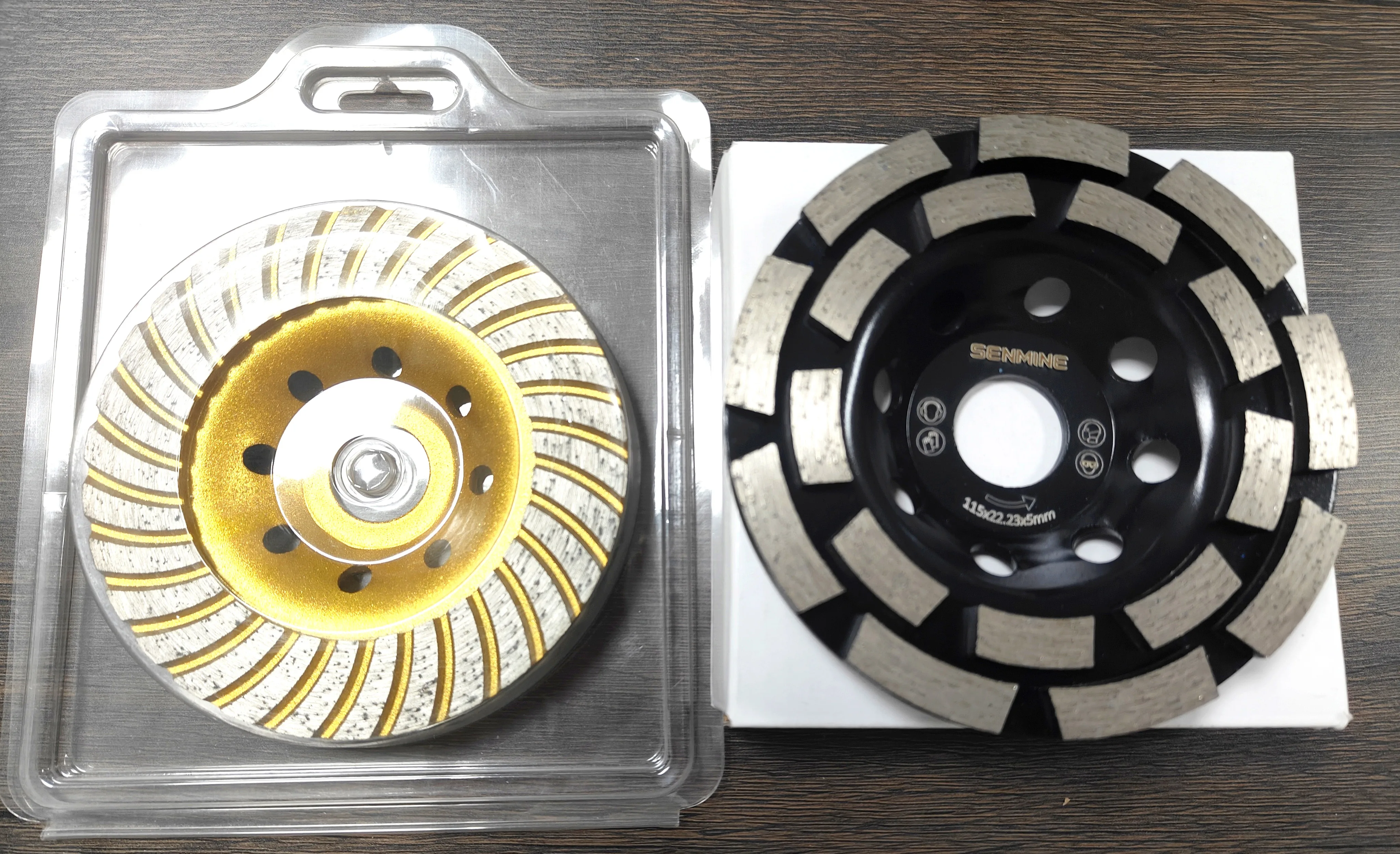 Senmine 7 Inch Radial Segment Concrete Diamond Cup Wheel /diamond ...