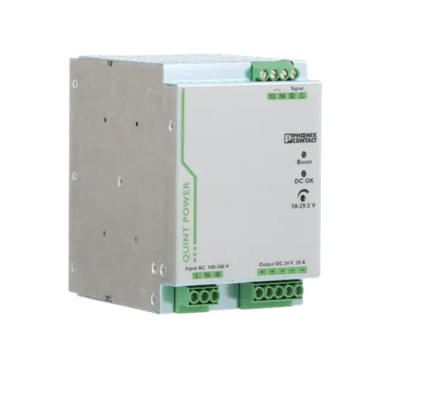 2866776 Contact Power Supply,Acdc,24vdc,20a,Din Rail Mount,Quint Power ...