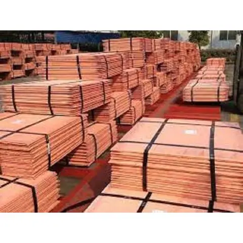 Copper Cathodes Plates 99.99% Copper Cathodes Sheets Factory Supplier ...