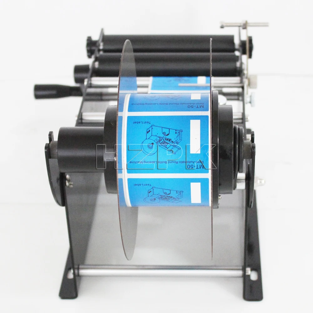 HZPK MT-30 Manual Labeling Machine Tabletop High Quality Glass Jars ...