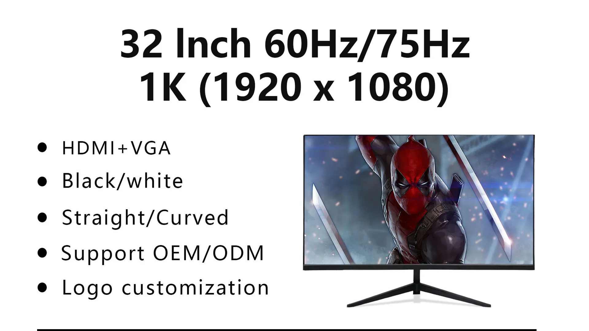 Curved 27 Inch 5K High Resolution Gaming Monitors