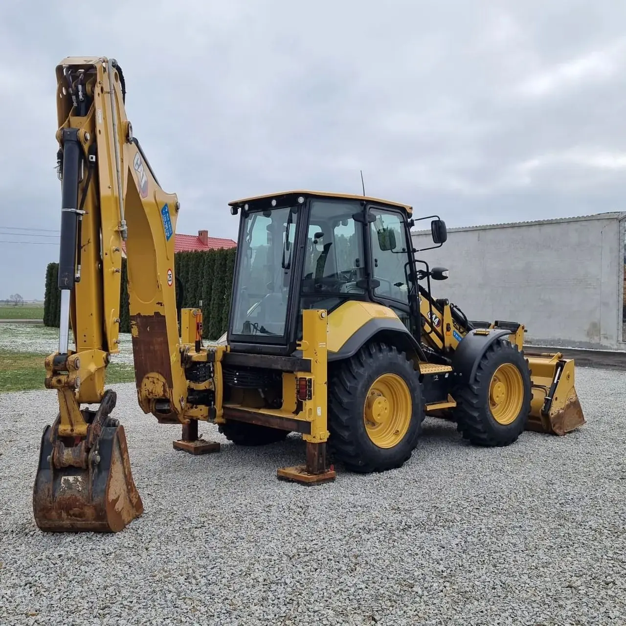 Original Austria Cat Backhoe Loader 420f Used Backhoe Loader Cat 416e ...