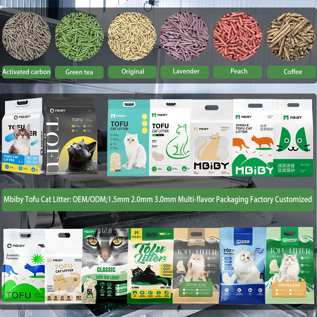 6l Premium Natural Cat Litter Oem Odm Factory Wholesale Customizable ...