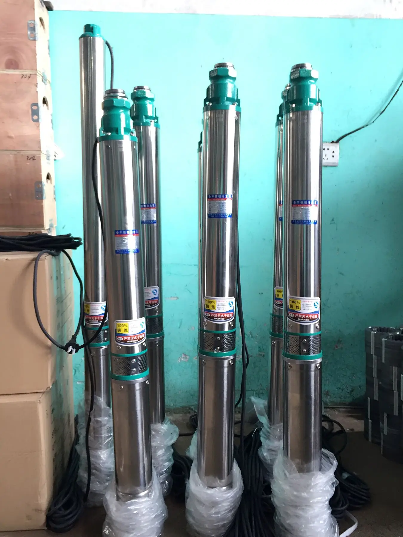 Customizable OEM 48V Submersible Deep Well Solar Water Pump 50 Meters ...