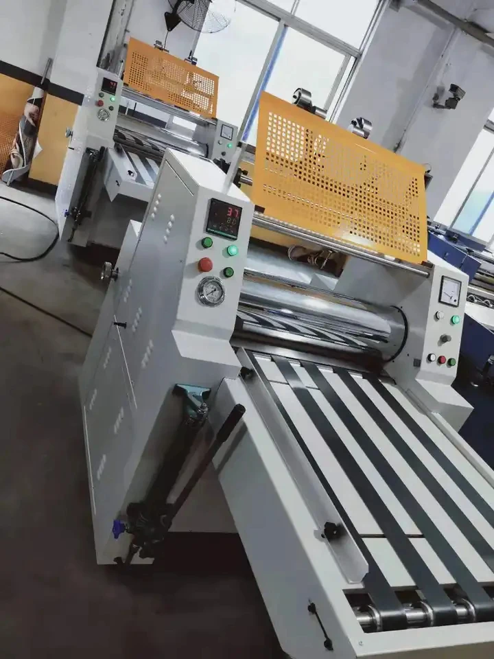 Multifunctional Electrical Automatic Pull-off Laminating High Speed ...