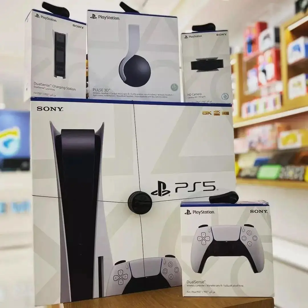 So-ny Ps5 Slim Console Play-station 5 Video Game Console Ps 5 Pc Games Ultra High Speed Play ...