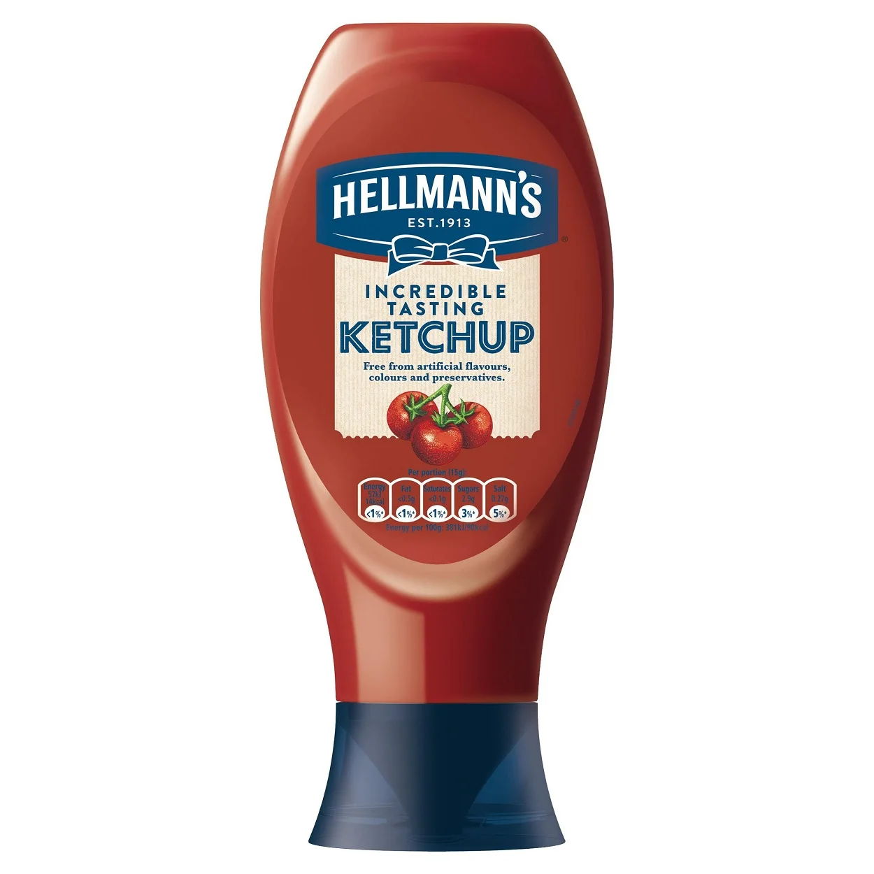 Hellmann's Incredible Tasting Tomato Ketchup 800g | Table Sauce ...