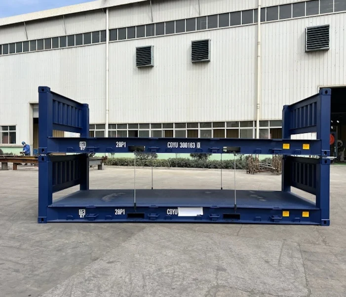 Modified End Flat Rack Shipping Containers - Buy Foldable Container ...