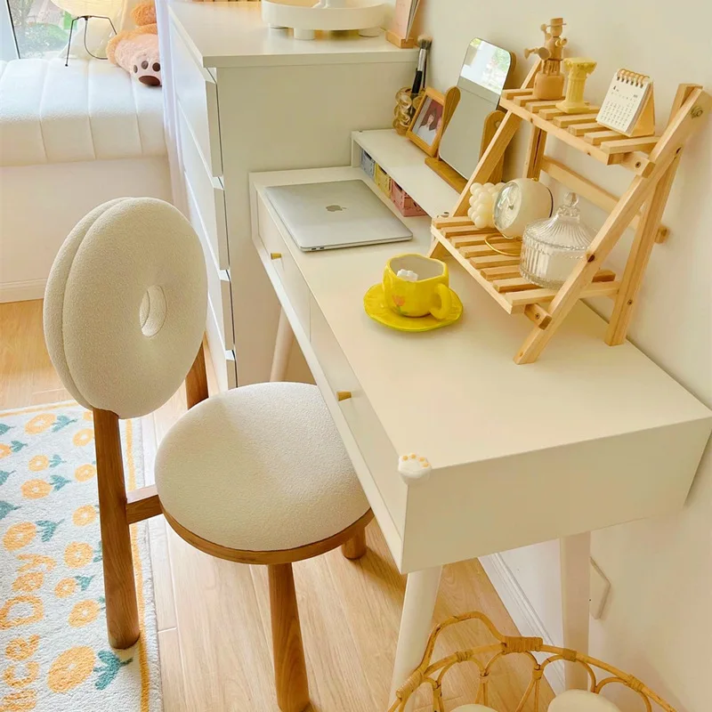 Modern Design Donut Shaped Wood Frame Upholstered Accent Chair Boucle ...