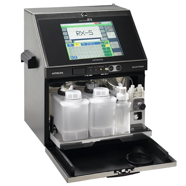 Industrial Inkjet Printer Batch Code Expiration Date And Barcodes For ...