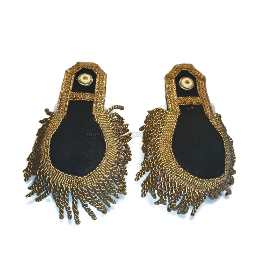 Professional Design Fringed Epaulette Custom Logo Newest Design Fringed ...