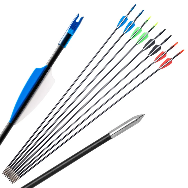 6mm fiberglass arrow , Archery Bulk Shooting recurve Bows practice ...