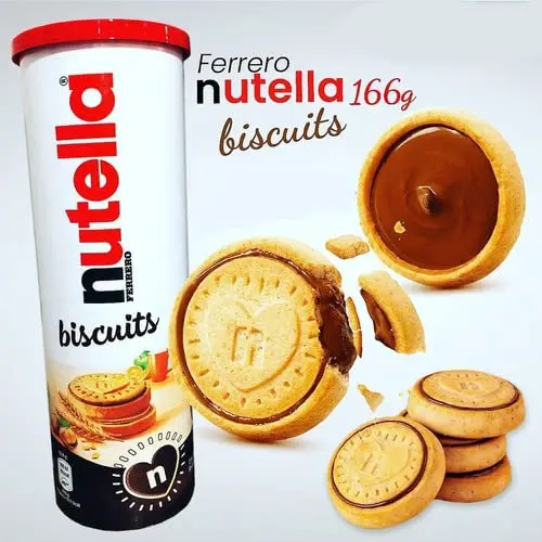 Nutella Biscuits Ferrero Nutella Chocolate Nutella Chocolate Biscuits ...