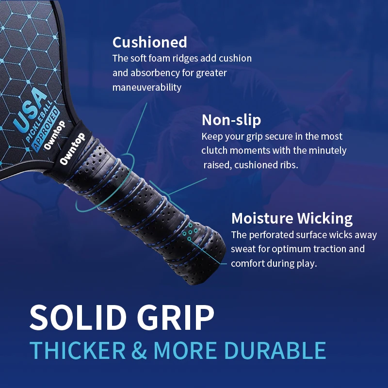 Custom Raw Carbon Fiber Pickleball Paddle Rackets Thermoformed T700 ...