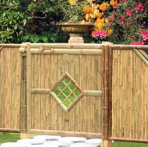 Best Selling Main Entrance Gate Design Bamboo Gates For Garden Backyard ...
