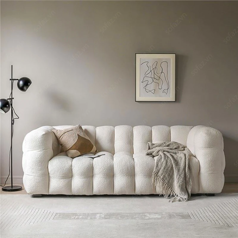 High Quality Cheap Sofa Living Room Sofa Upholstered in Korean Felt ...