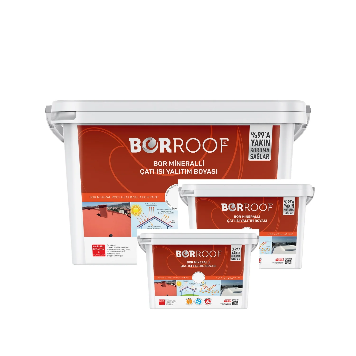High Quality BORROOF Bor Mineral Insulation for Providing Heat Water ...