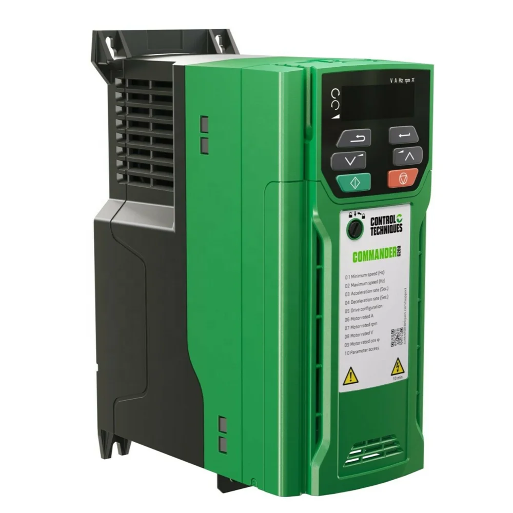 Nidec Control Techniques Commander C200 Ac Drive 3ph 380v 3kw Vfd Vsd ...