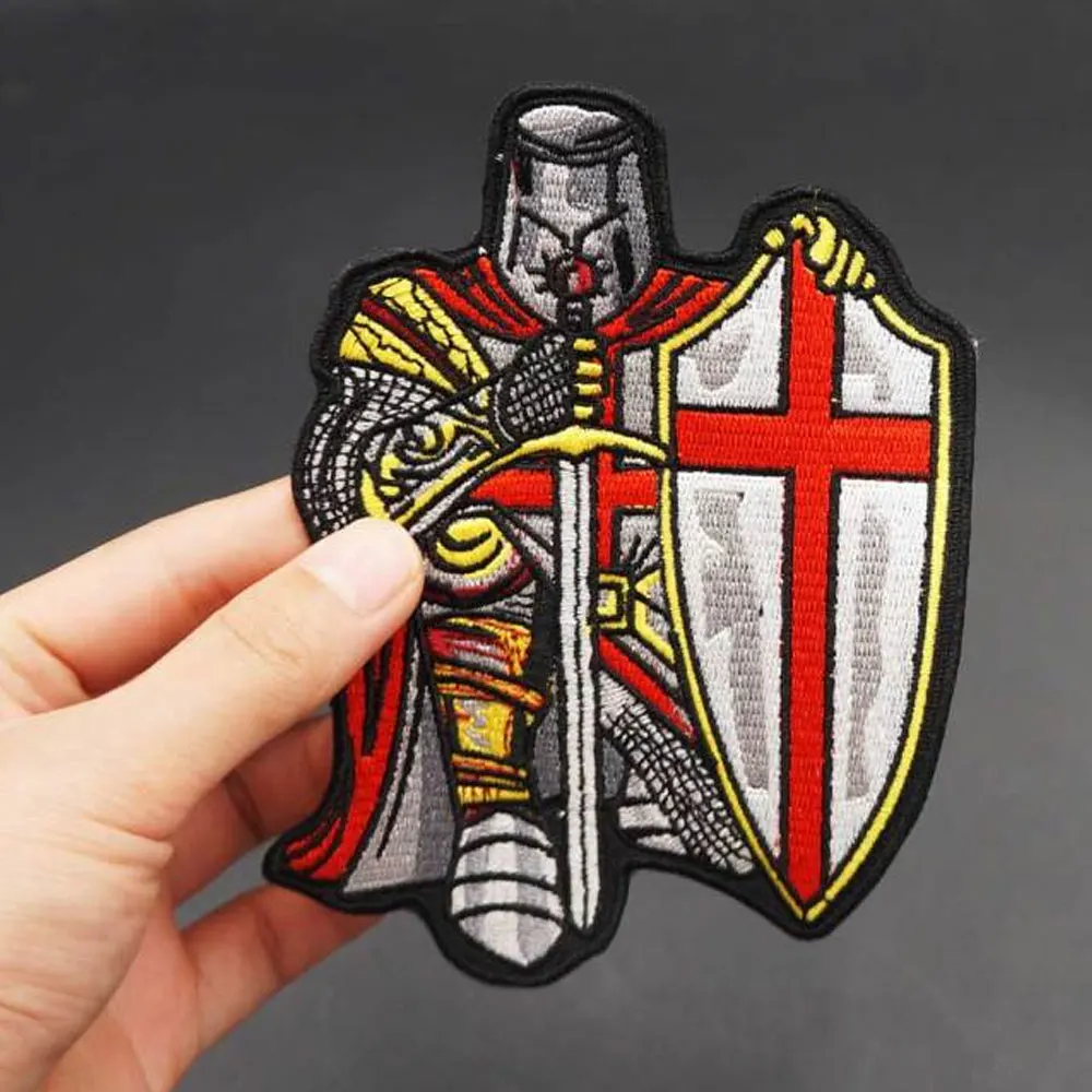Knights Templar Commandery Patch New Design Embroidered Masonic Patch ...