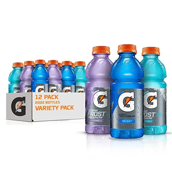 Gatorade-bebida Deportiva Con Sabor De Perno Azul,Tamaño Del Paquete Al ...