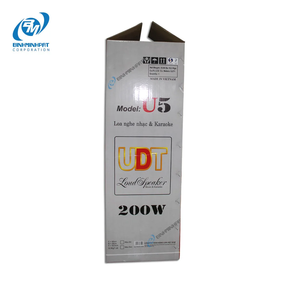 Audio Speakers Packaging Corrugated Box Modern Style for Packaging ...