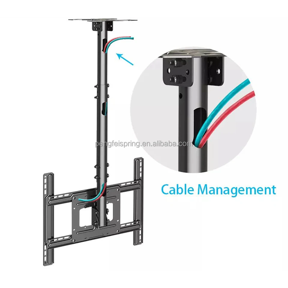 Flipping Down Ceiling Tv Stand Universal For 32''-70'' Inches Lcd Led ...