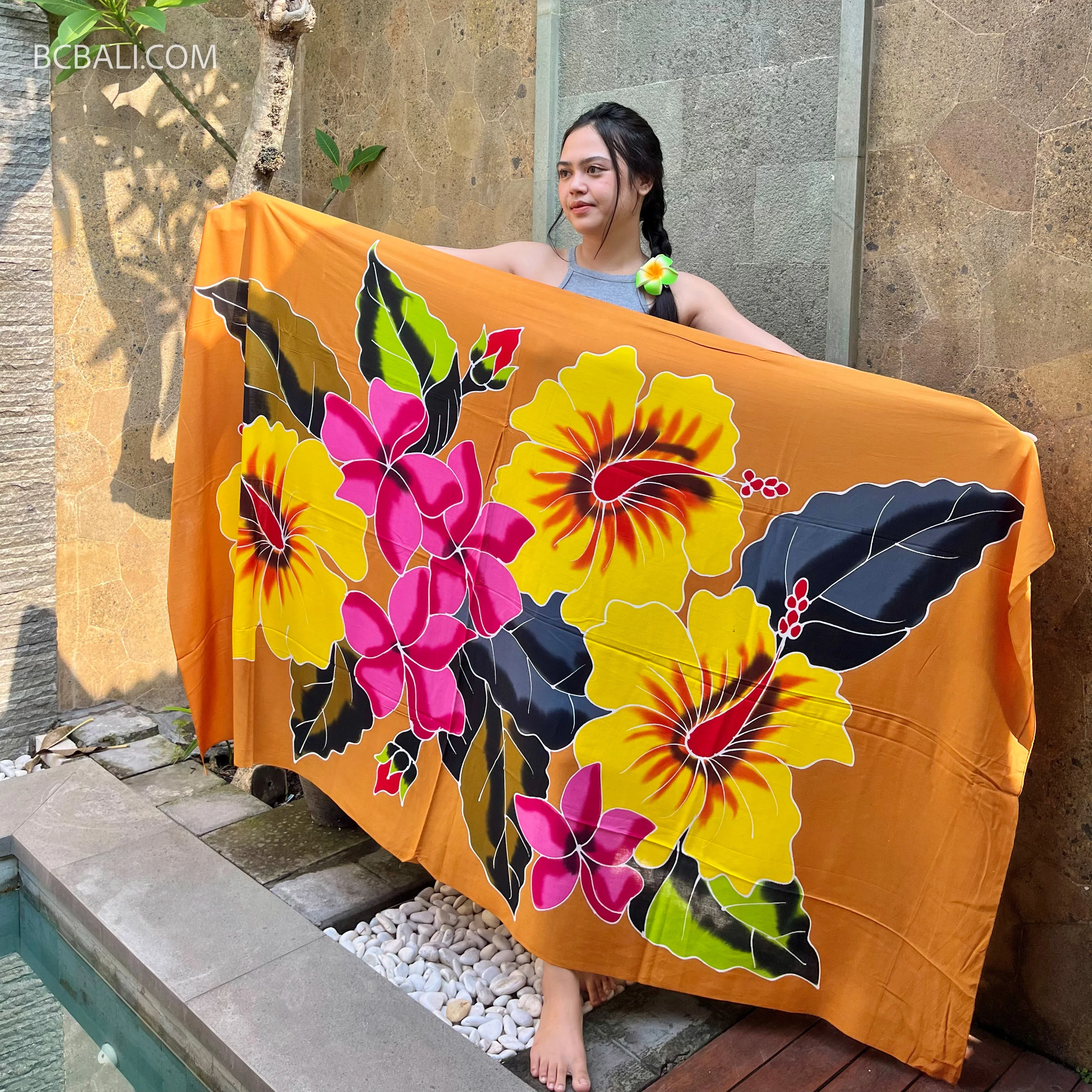 Shop Our New Rayon Sarongs Pareo - Unique Hand Painted Designs