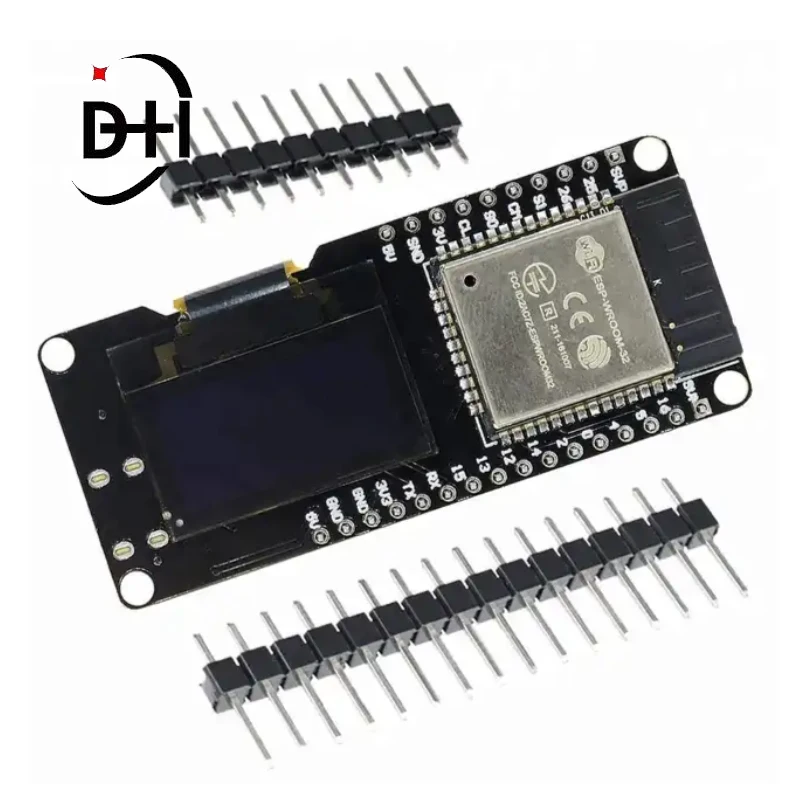 Esp32 Esp-wroom-32 0.96" Inch Oled Display 2.4ghz Wifi Bluetooth Dual Mode Development Board ...