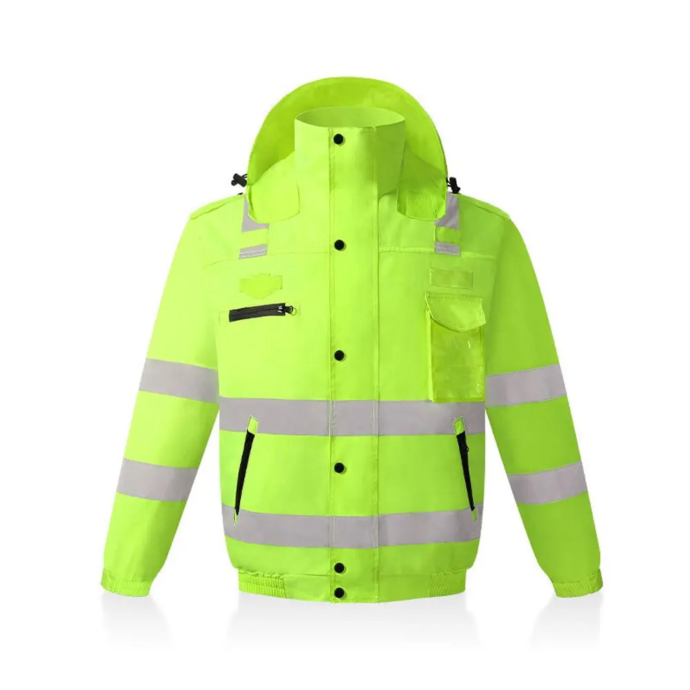 Reflective Work Wear Safety Jacket Waterproof Safety Jacket Work ...