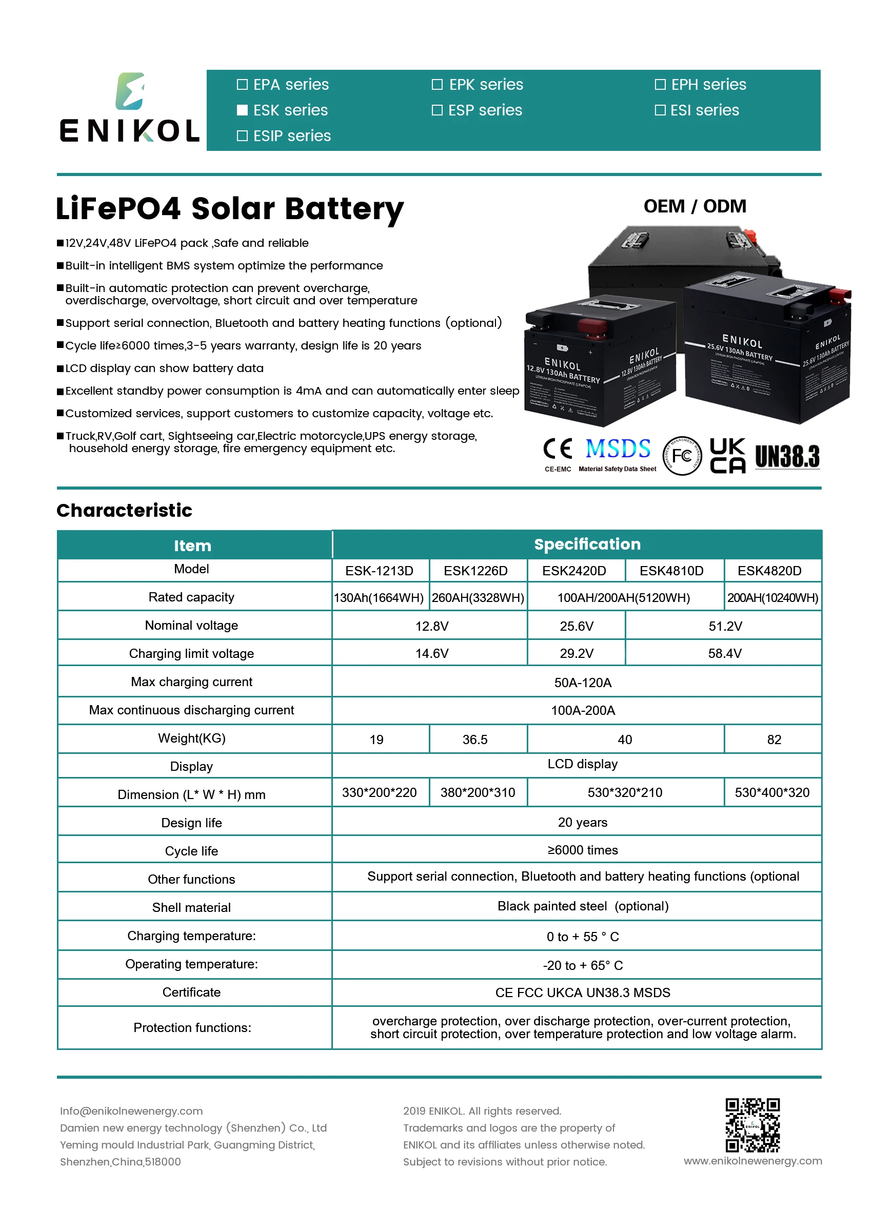 High Voltage 48v Lto Battery 200ah Solar System Battery 10kw Li Ion ...