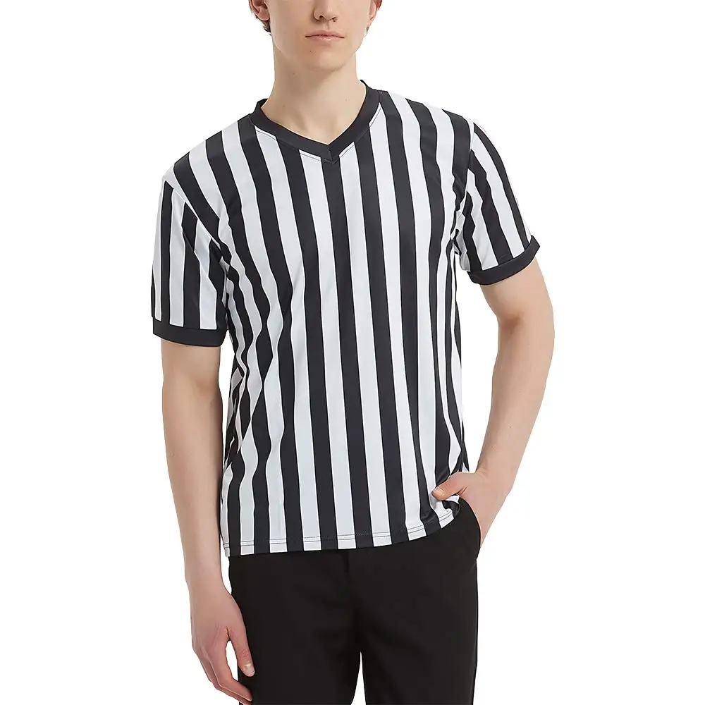Soccer Referee Jersey Basketball Referee Shirt Sublimation Football ...
