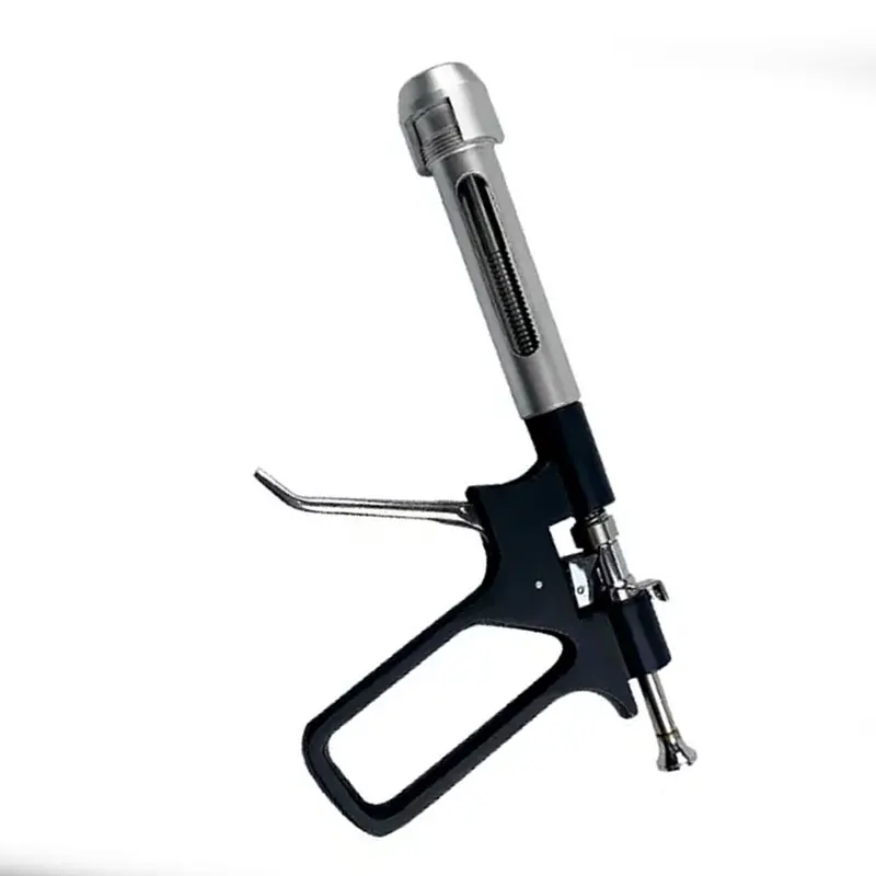 Automatic Veterinary Syringes & Guns Injections Repeater Gun Style Multiple Dosing Of Livestock ...