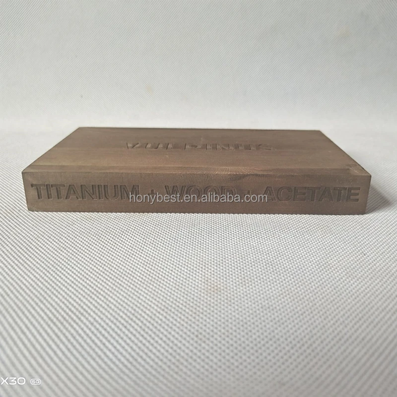 Engraved Wooden Blocks With Brand Logo Counter Retail Display Riser ...