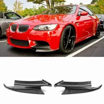 Carbon Fiber Car Front Bumper Splitters For Bmw M3 E90 E92 08-12 - Buy ...