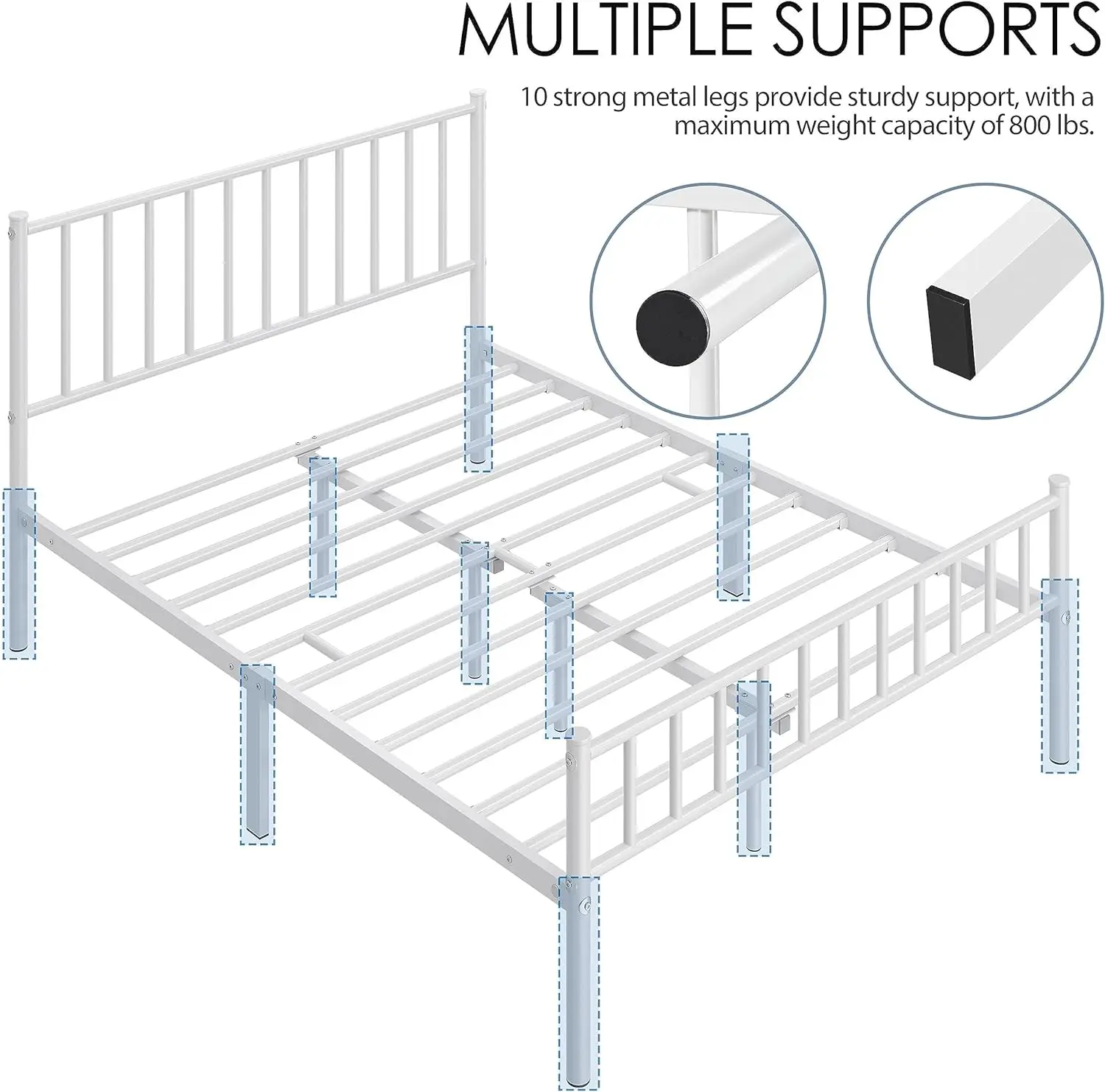 Triho Thf-1334 Latest Design Bed Frame Metal Platform Frame With ...