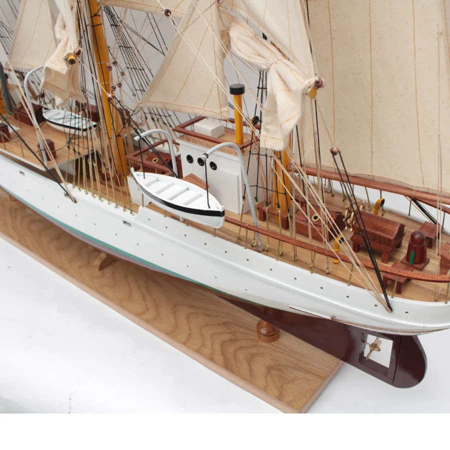 SORLANDET NORWEGIAN WOODEN MODEL BOAT - HANDICRAFT 2023