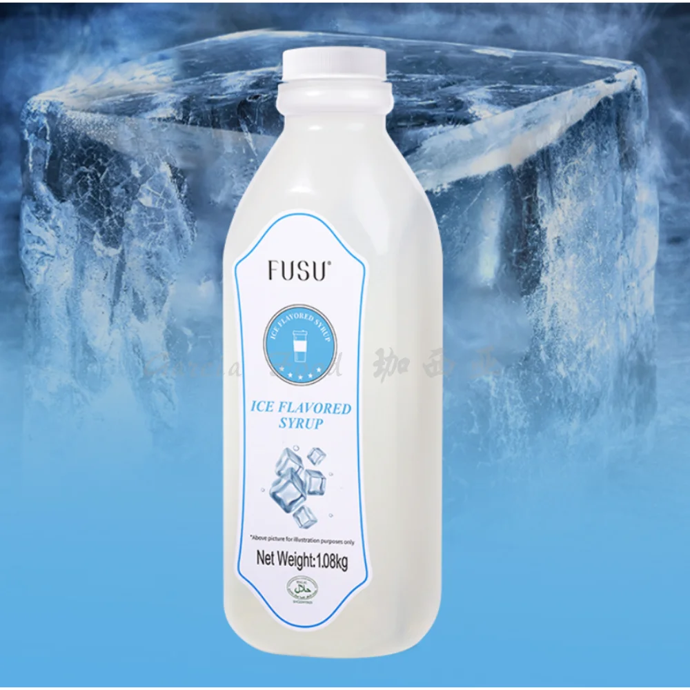 Wholesale Syrup 1.08kg*12 Bottles/ctn Ice Flavored Syrup Cooling Sense ...