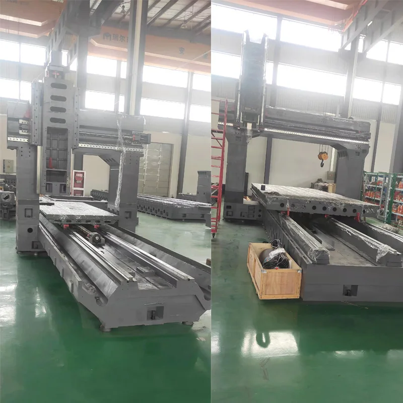 Double Column Milling Machine 8 Meter Gantry Cnc Machining Center - Buy ...