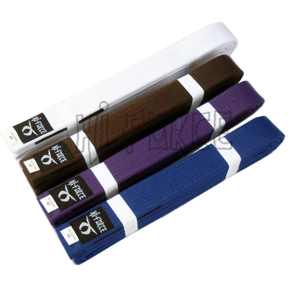 Adults Bjj Belts Custom Logo Bjj Gi Belt Brazilian Jiu Jitsu Judo ...