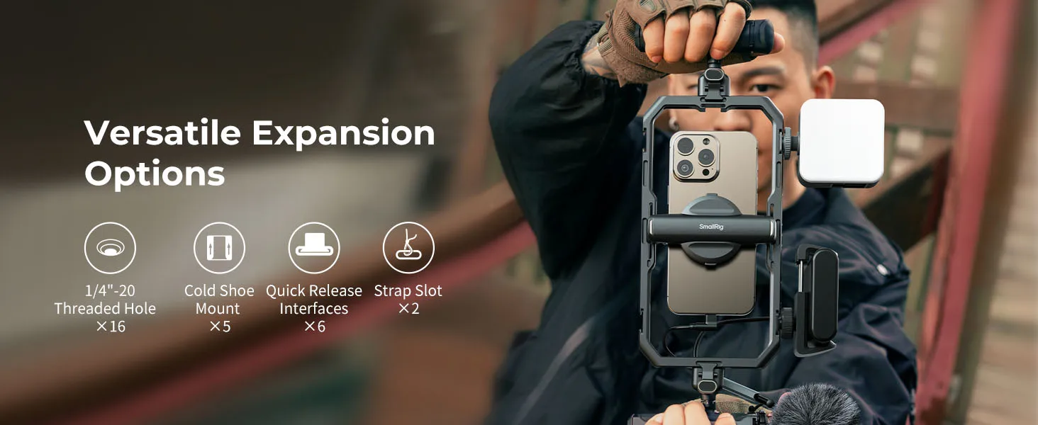 SmallRig All-in-One Universal Quick Release Phone Video Rig Kit Pro ...