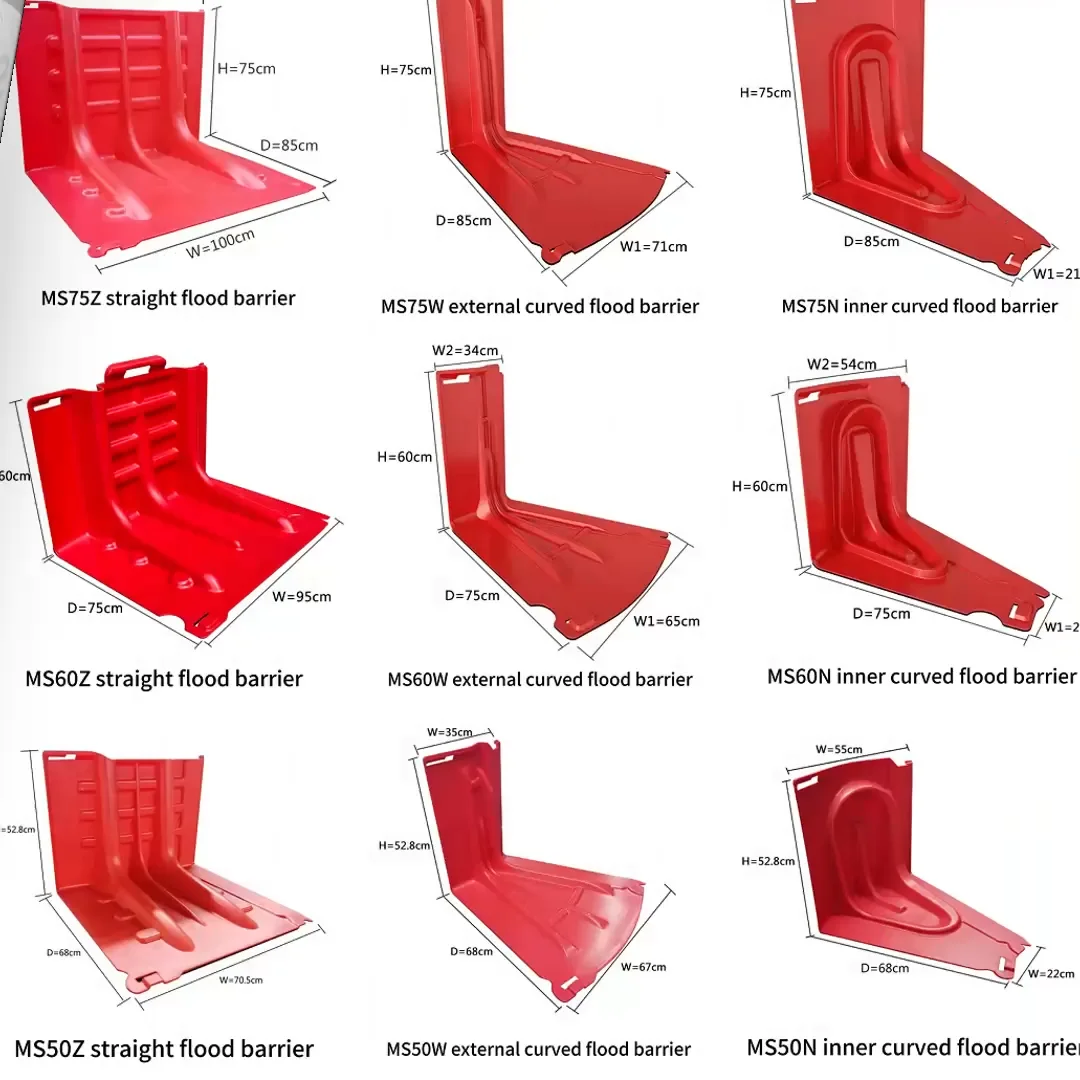 Water Prevention Panels Abs L-shaped Deflector Anti-flood Wall - Buy ...