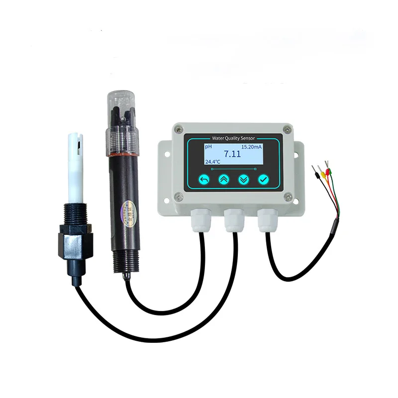 BGT RS485 IoT 2 in 1 Multiparameter water quality analysis electrode Water EC PH probe sensor ...
